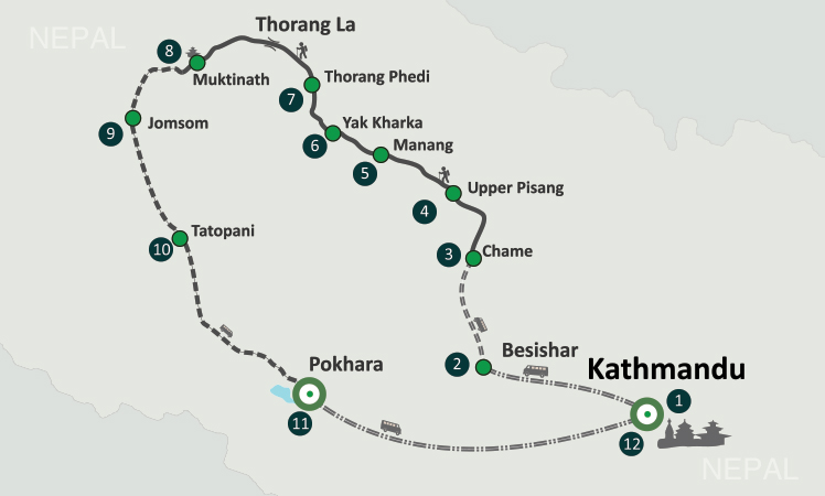 Thorong La Pass Trek - Annapurna Circuit Adventure